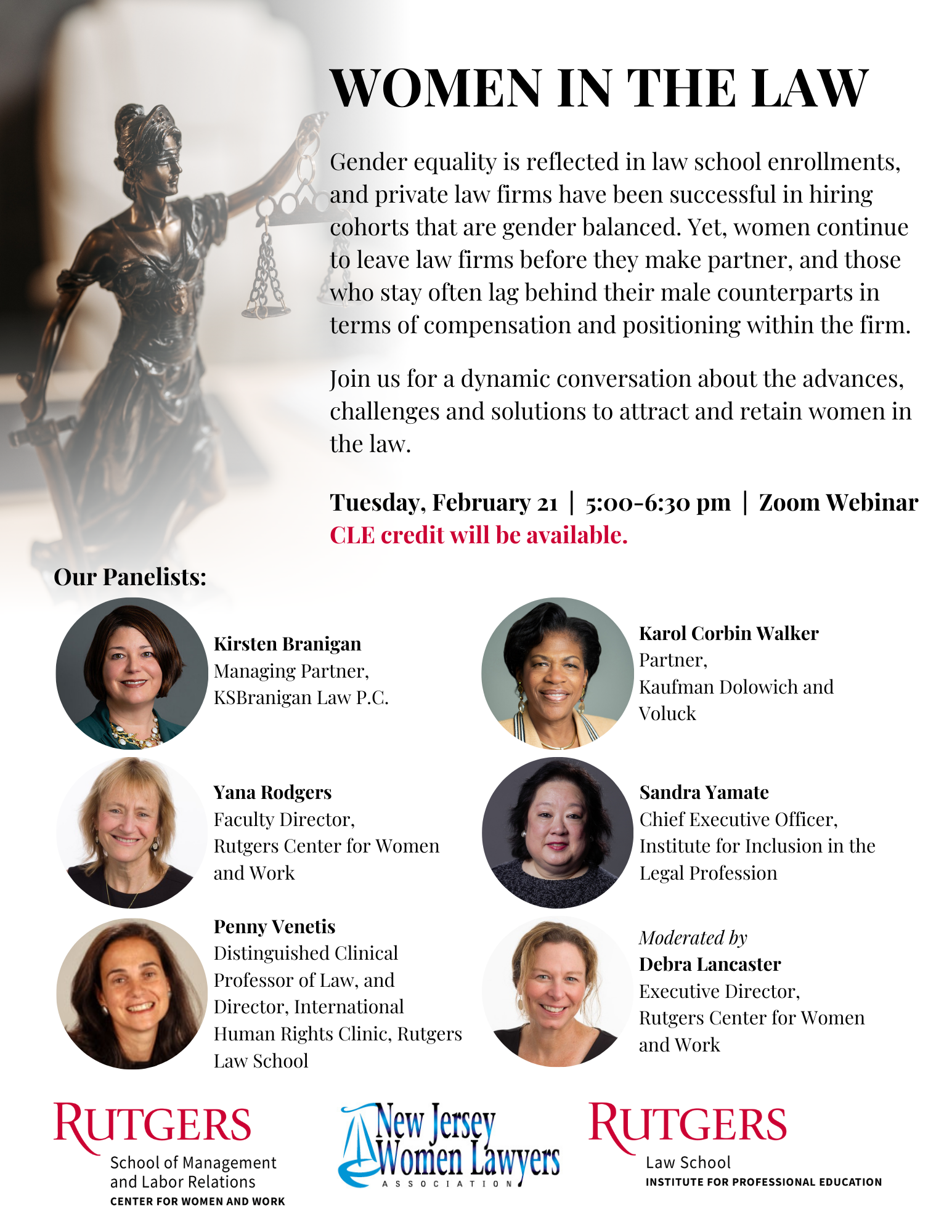 Events : New Jersey Women Lawyers Association